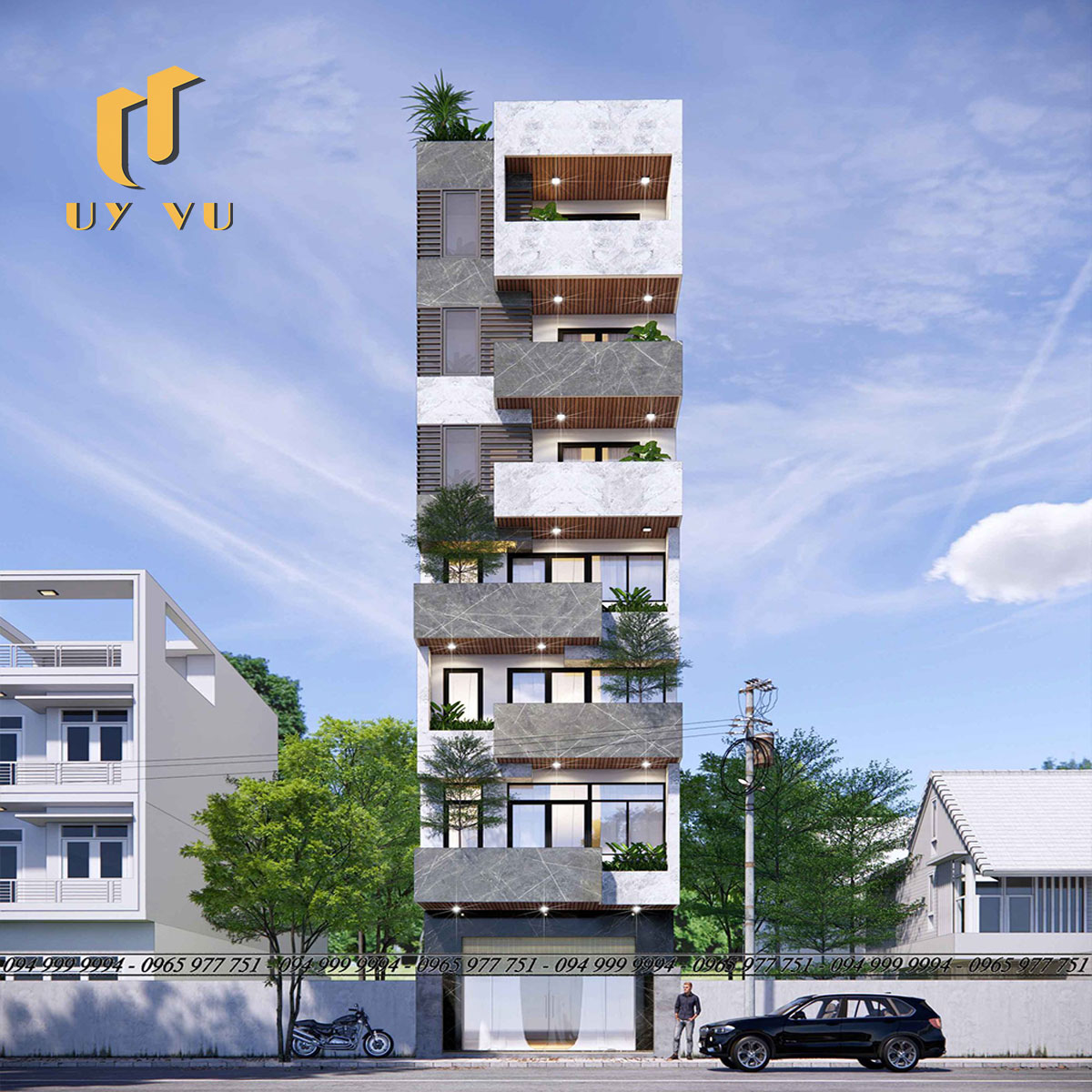 Căn hộ hiện đại, thiết kế tối giản - Nhà anh Kha